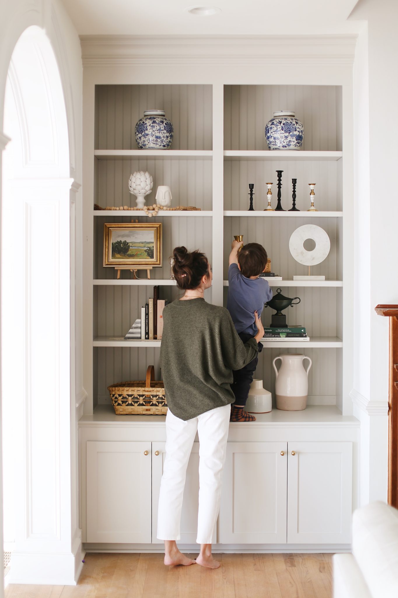 6 Tips to Creating a Beautiful Open Shelving Display - Mary Lauren